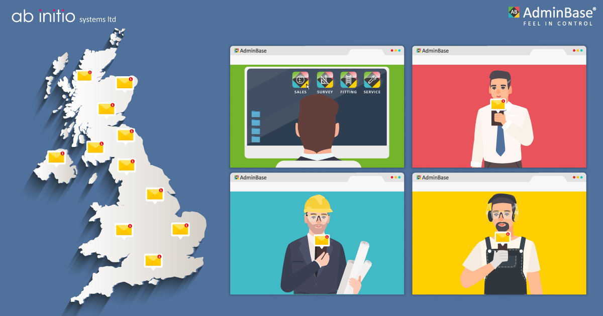 Order Processing | Double Glazing CRM | Free AdminBase Demo